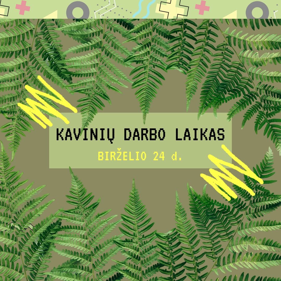 Birželio 24-oji su kava rankoje: VERO CAFE kavinių darbo laikas